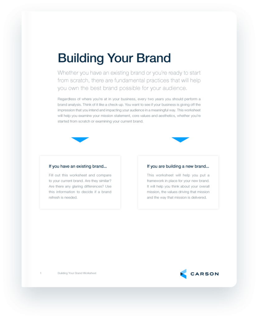 Build a Brand that Makes Your Firm Stand Out - Carson Group